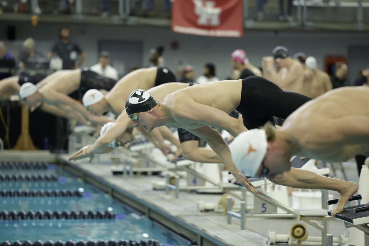 BYU roundup: Cougar men’s swimming finishes third, women come in fifth ...